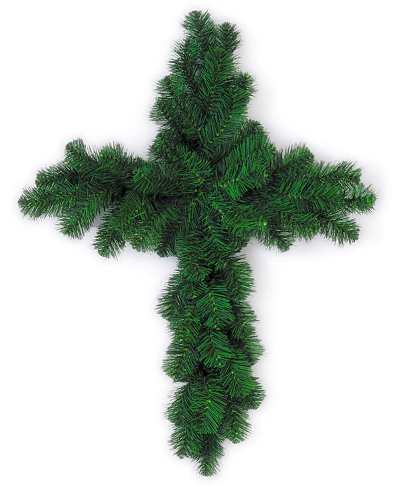 PVC Mixed Pine Cross - Orman Inc.
