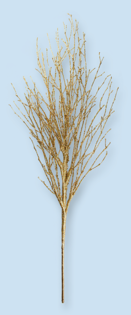 30" Branch Spray - Gold - Orman Inc.
