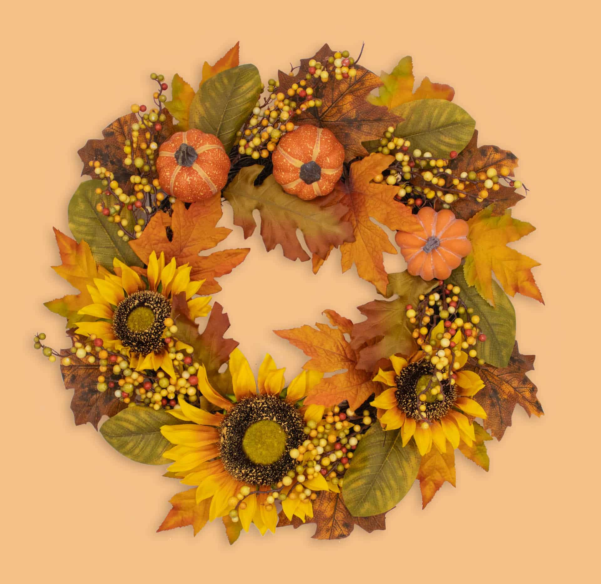20" Fall Wreath - Orman Inc.